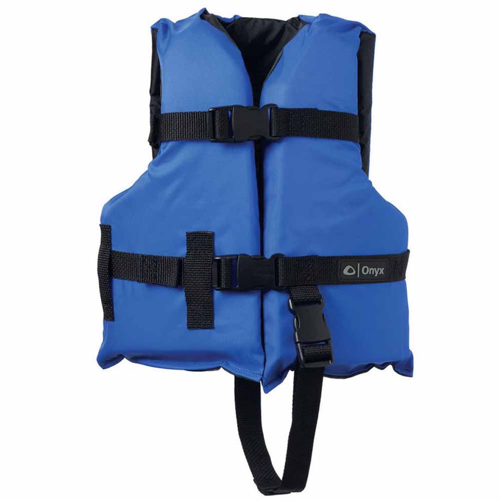 Onyx General Purpose Child PFD 33-55lbs Blue – Alder Creek